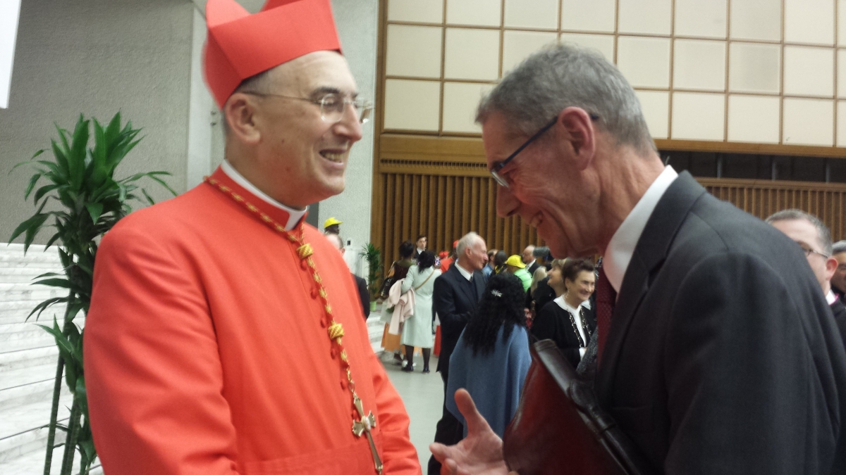 FAFCE President Meets New Cardinal Mario Zenari, Apostolic Nuncio to ...